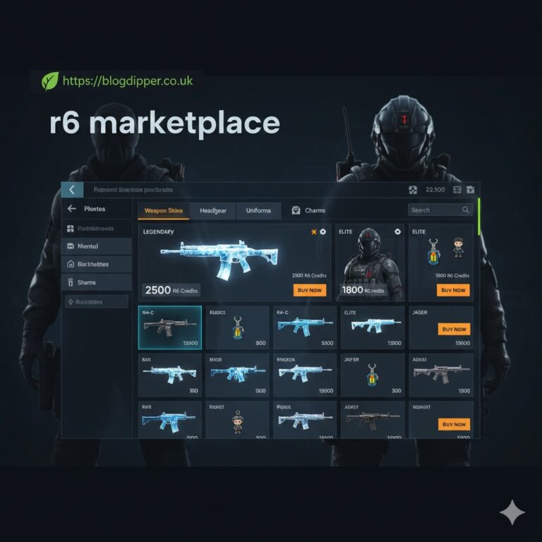 R6 Marketplace: A New Era for Rainbow Six Siege Cosmetics - BLOGDIPPER