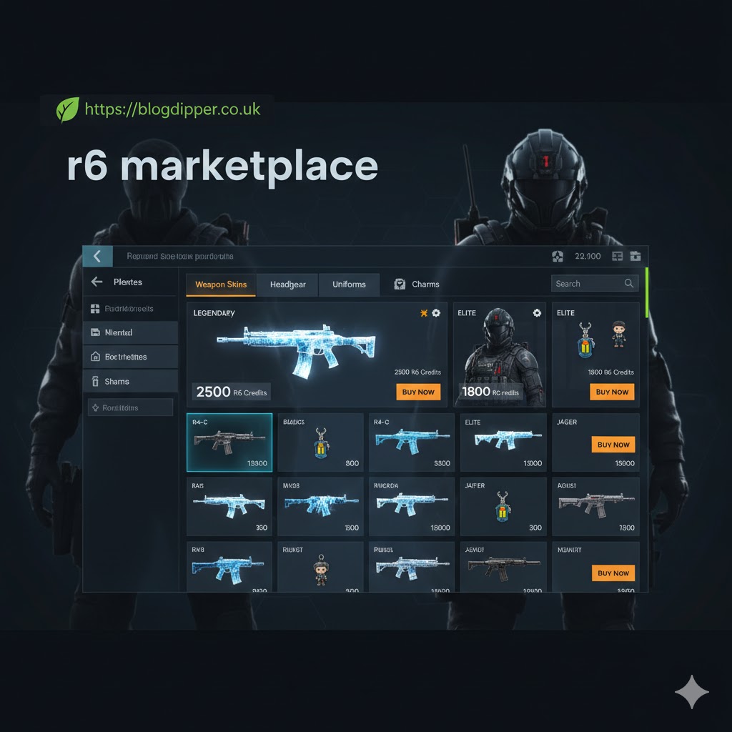 R6 Marketplace: A New Era for Rainbow Six Siege Cosmetics - BLOGDIPPER